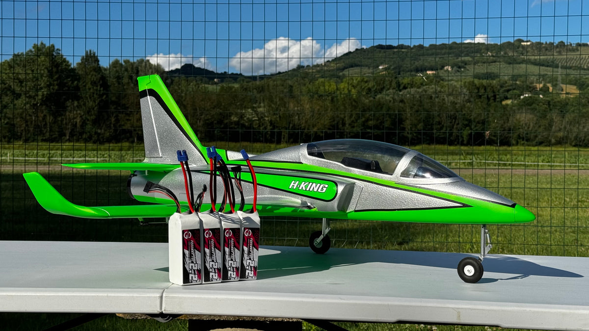 6S EDF Jet Batteries for H-King Viper 64 | Top Power — ChinaHobbyLine