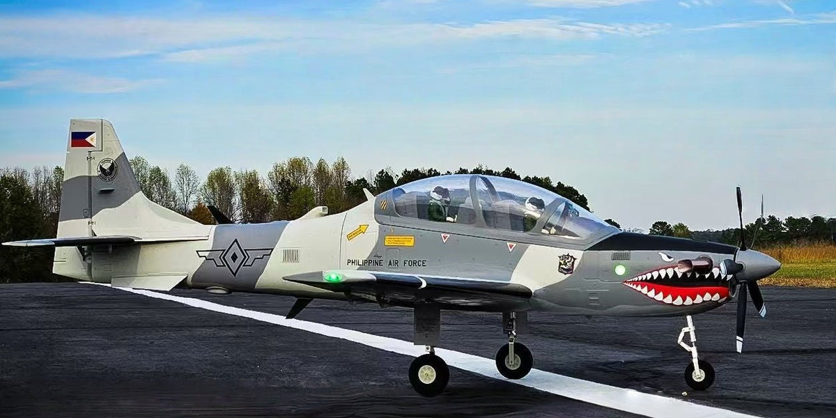 6s LiPo-batterier för Hobbyking Avios (PNF) Super Tucano med infällbar ...