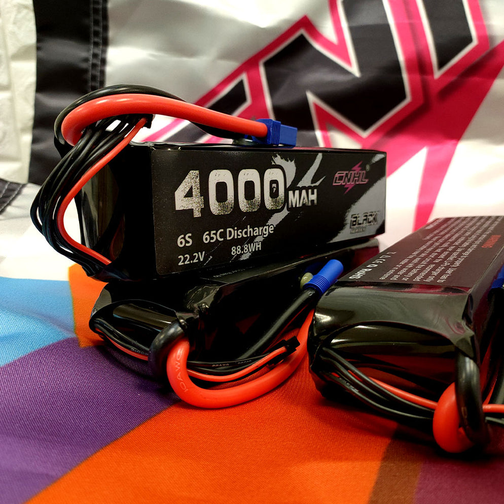 4000mAh 22.2V 6S 65C Lipo Battery | EC5 Plug | RC Models — ChinaHobbyLine