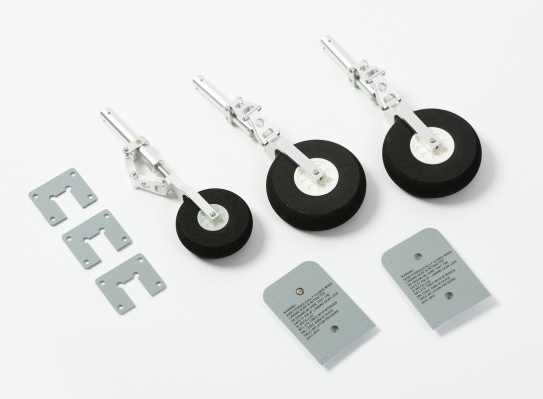 Juego de tren de aterrizaje de repuesto CNHL Super Tucano 1600mm con ...