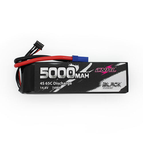 CNH Black Series 5000mAh 4S Lipo Battery 65C with EC5 Plug — ChinaHobbyLine